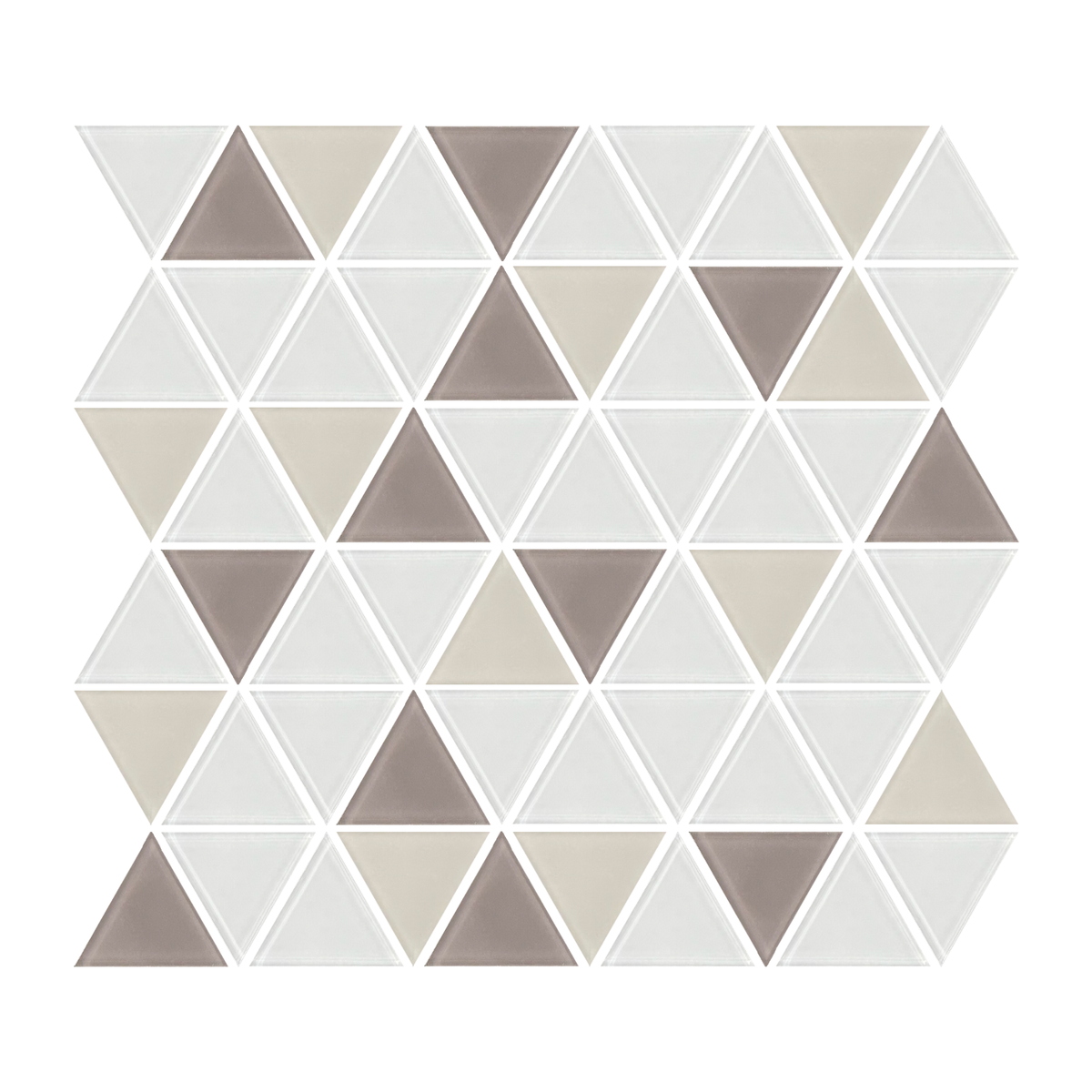 Glass Mosaic Tile Triangular — Direct Luxury Solutions